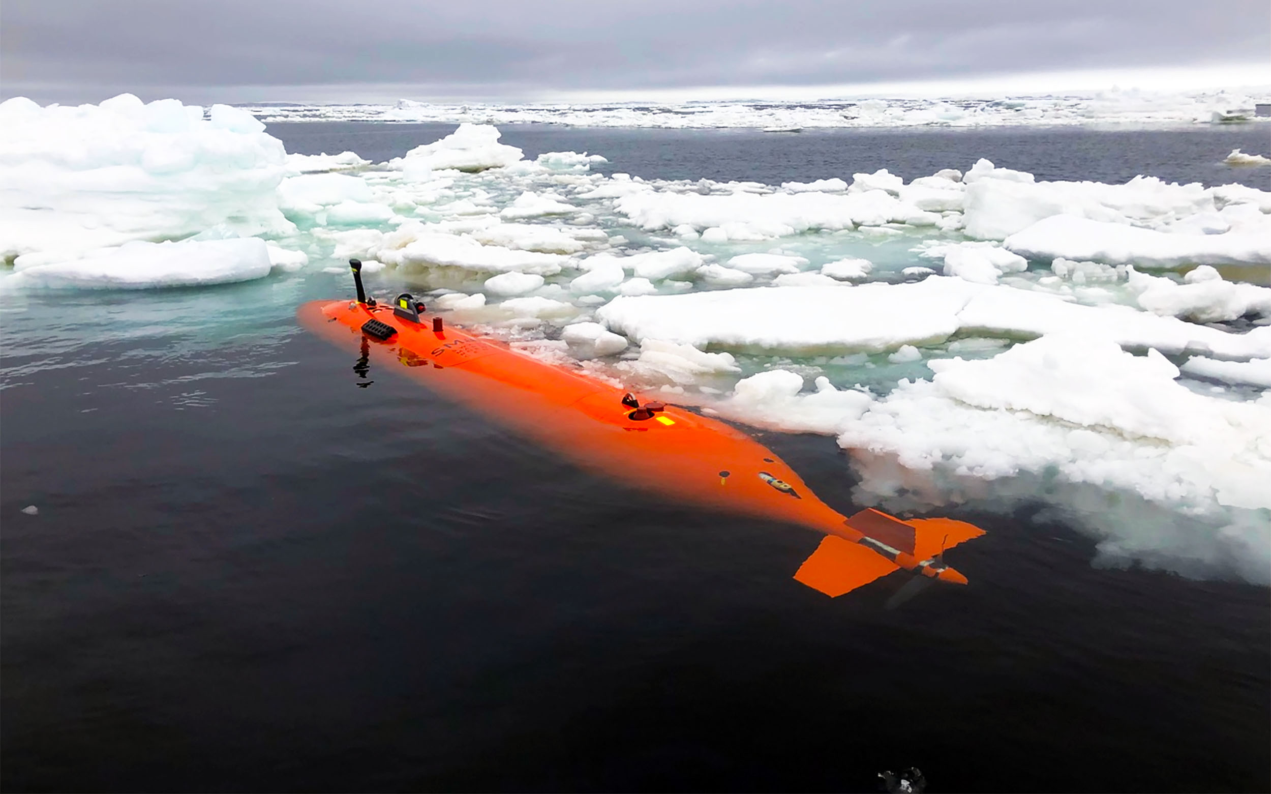 Ran submarine finds anomalous structures in Dotson Ice Shelf - Earth.com