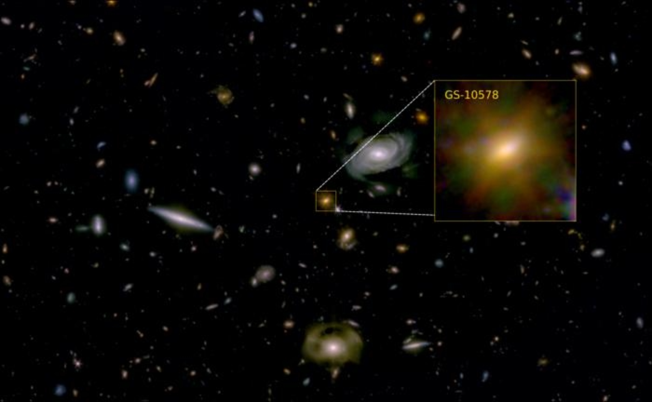How a black hole starved a massive galaxy in the early universe - Earth.com