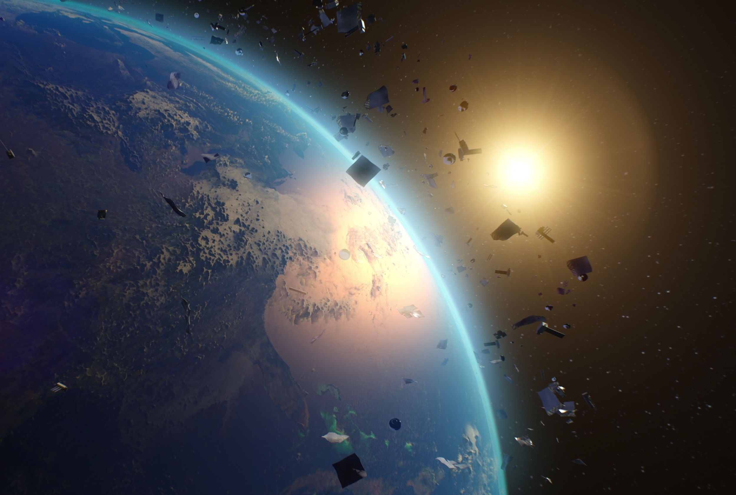 Scientists can now track space debris as it falls back to Earth - Earth.com