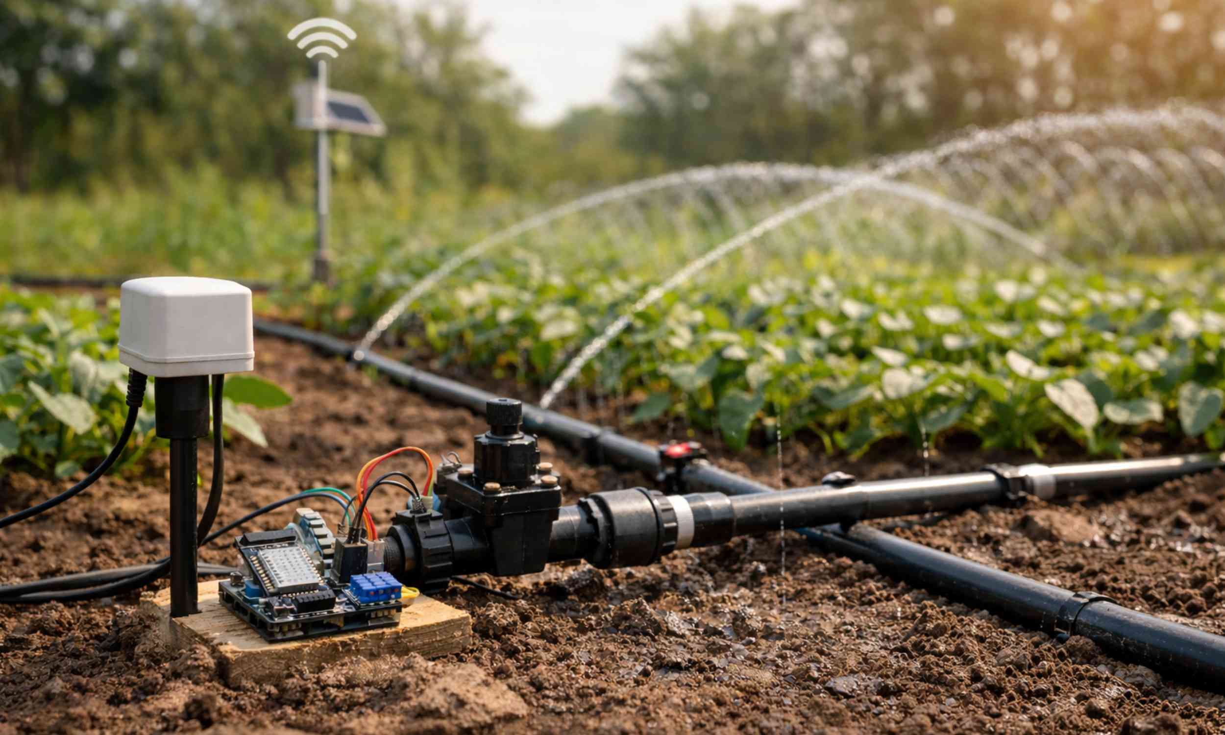 Smart irrigation system "learns" and saves water in real time - Earth.com