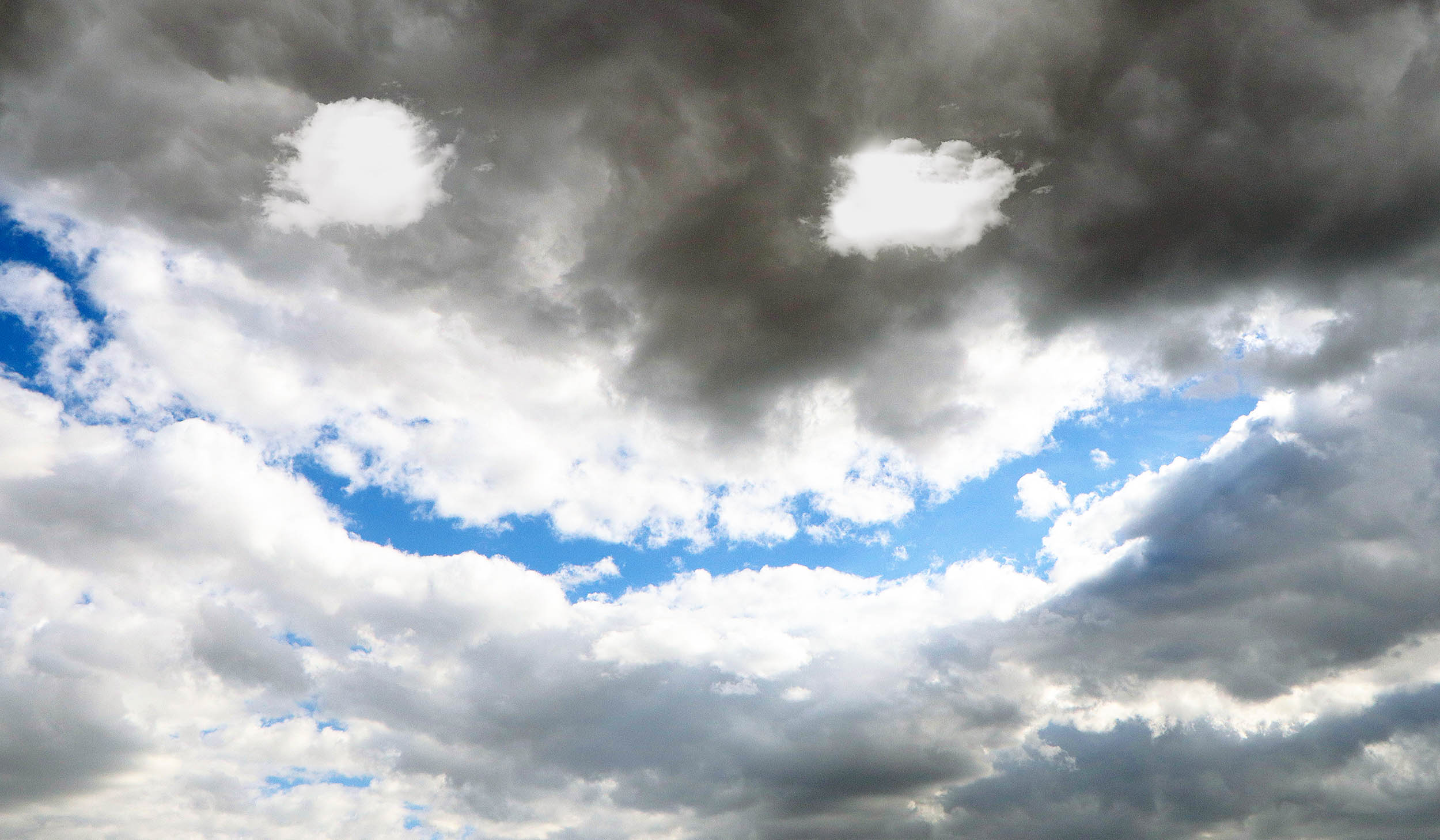 Humans have a habit of seeing faces in common objects like clouds ...
