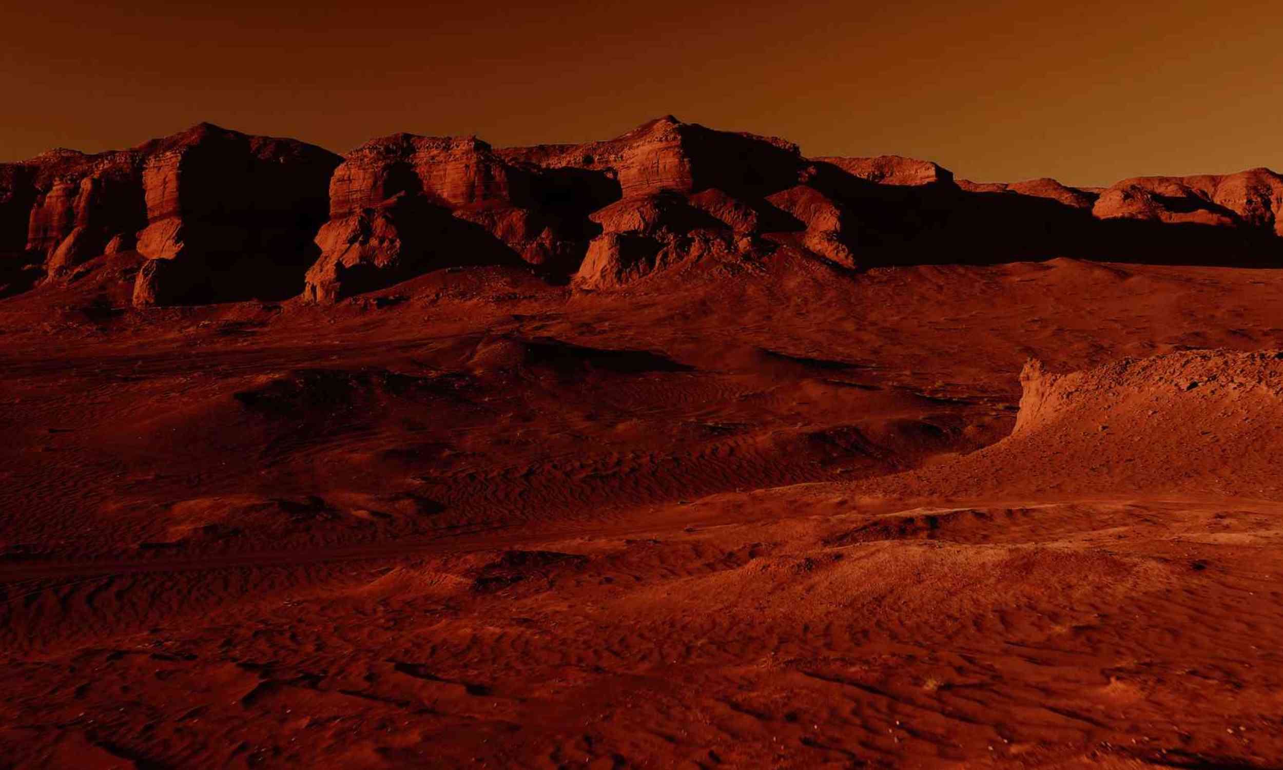 Mineral ring on Mars reveals an ocean that lasted a million years ...